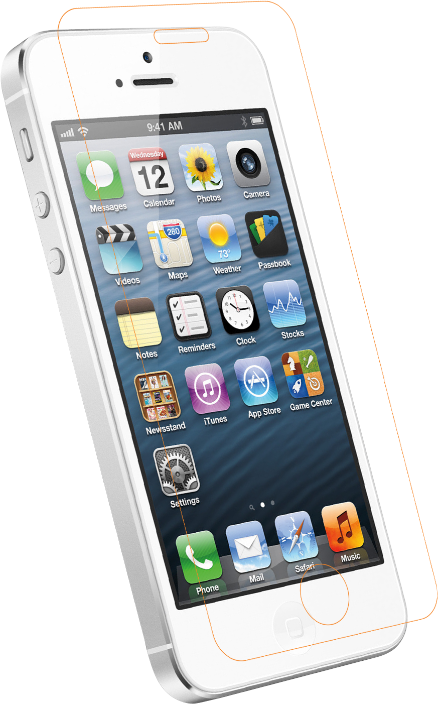 Iphone Se/5/5s Tempered Glass Screen Protector - Rokform Iphone 5/5s ...