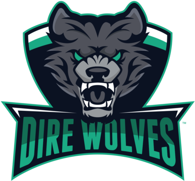 Dire Wolves Logo - Dire Wolf (400x400), Png Download