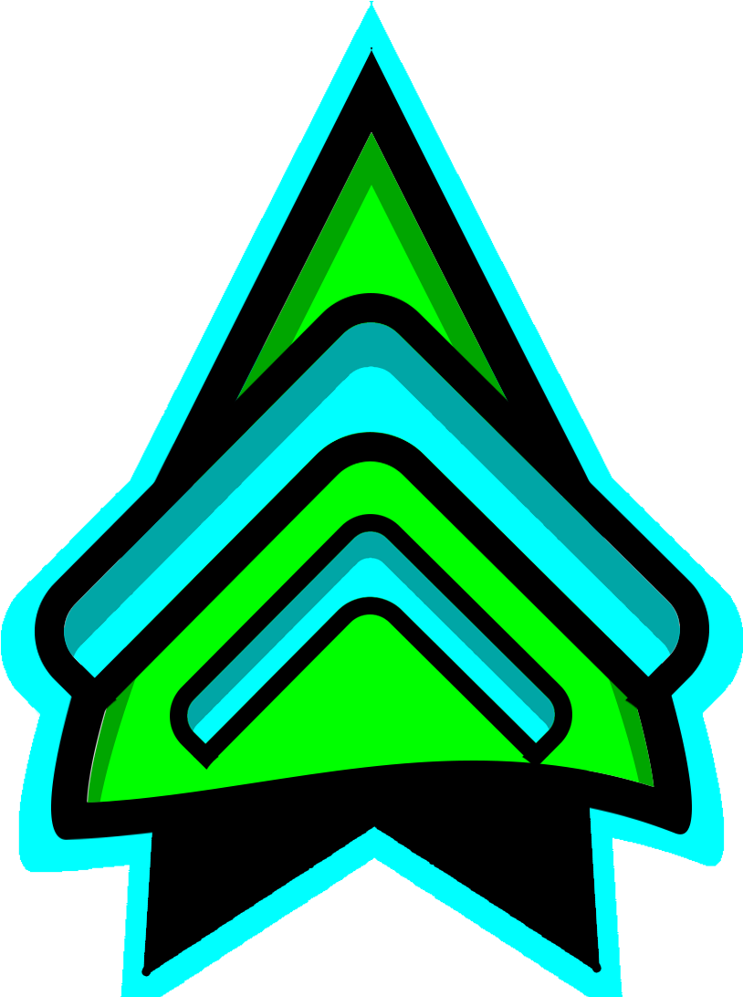 Download Colorful Waves Png Download - Geometry Dash Colour Icons ...