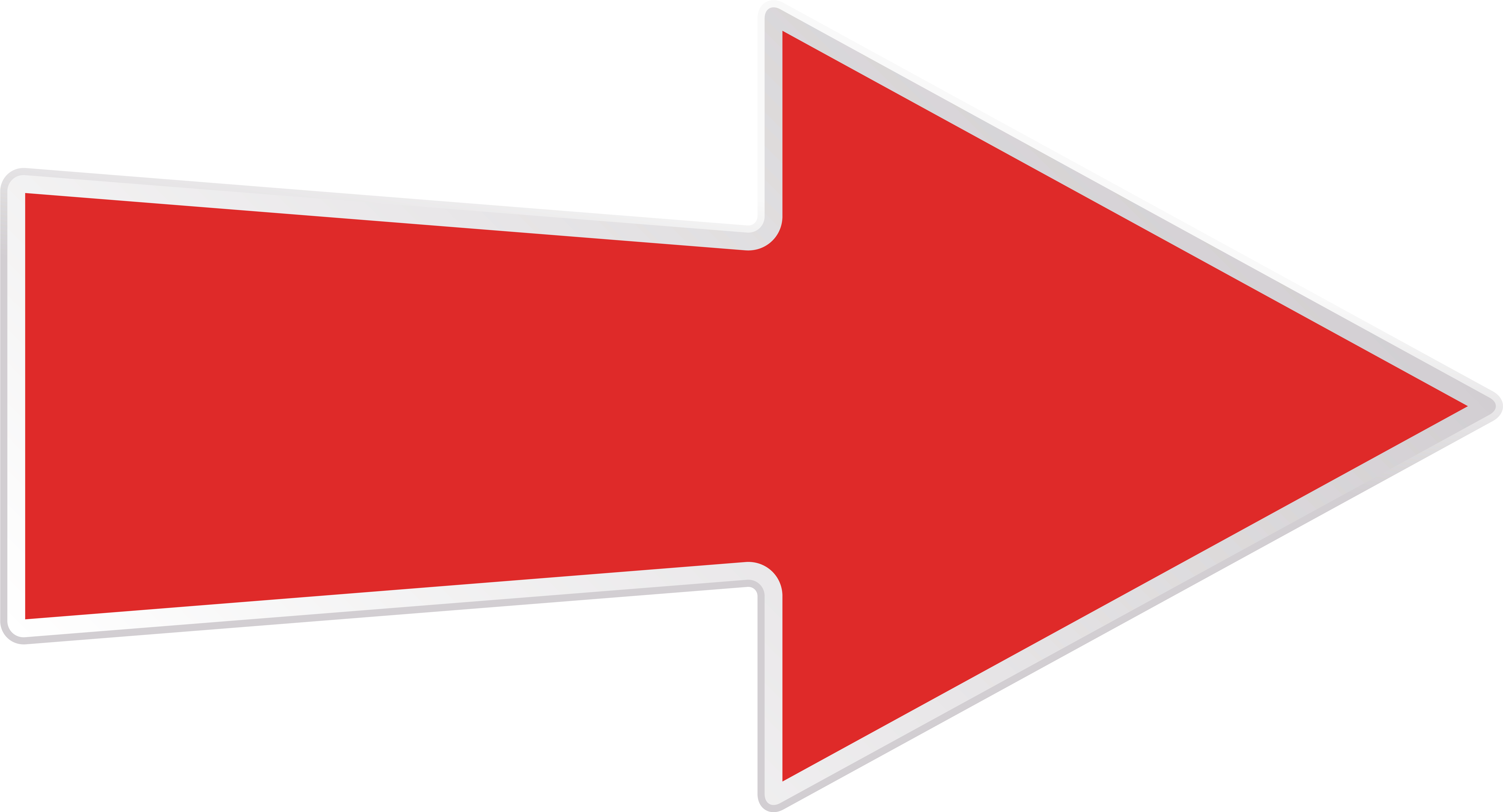 Red Right Arrow Transparent Png Clip Art Image - Right Red Arrow ...