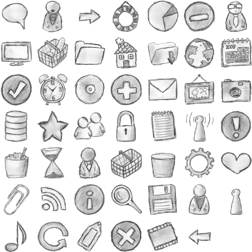 Download Hand Drawing - Hand Drawing Icon Png | Transparent PNG ...