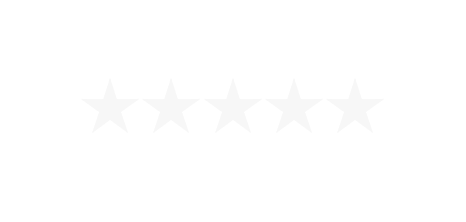 Five Stars - Five White Stars Png (495x300), Png Download