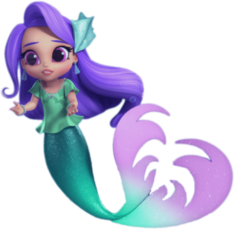 Shimmer And Shine Nila - Shimmer And Shine As Mermaid (1054x832), Png ...