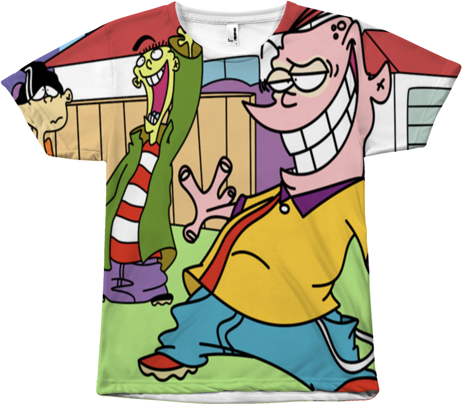 Download 90's Ed, Edd N Eddy Cartoon Tee | Transparent PNG Download ...