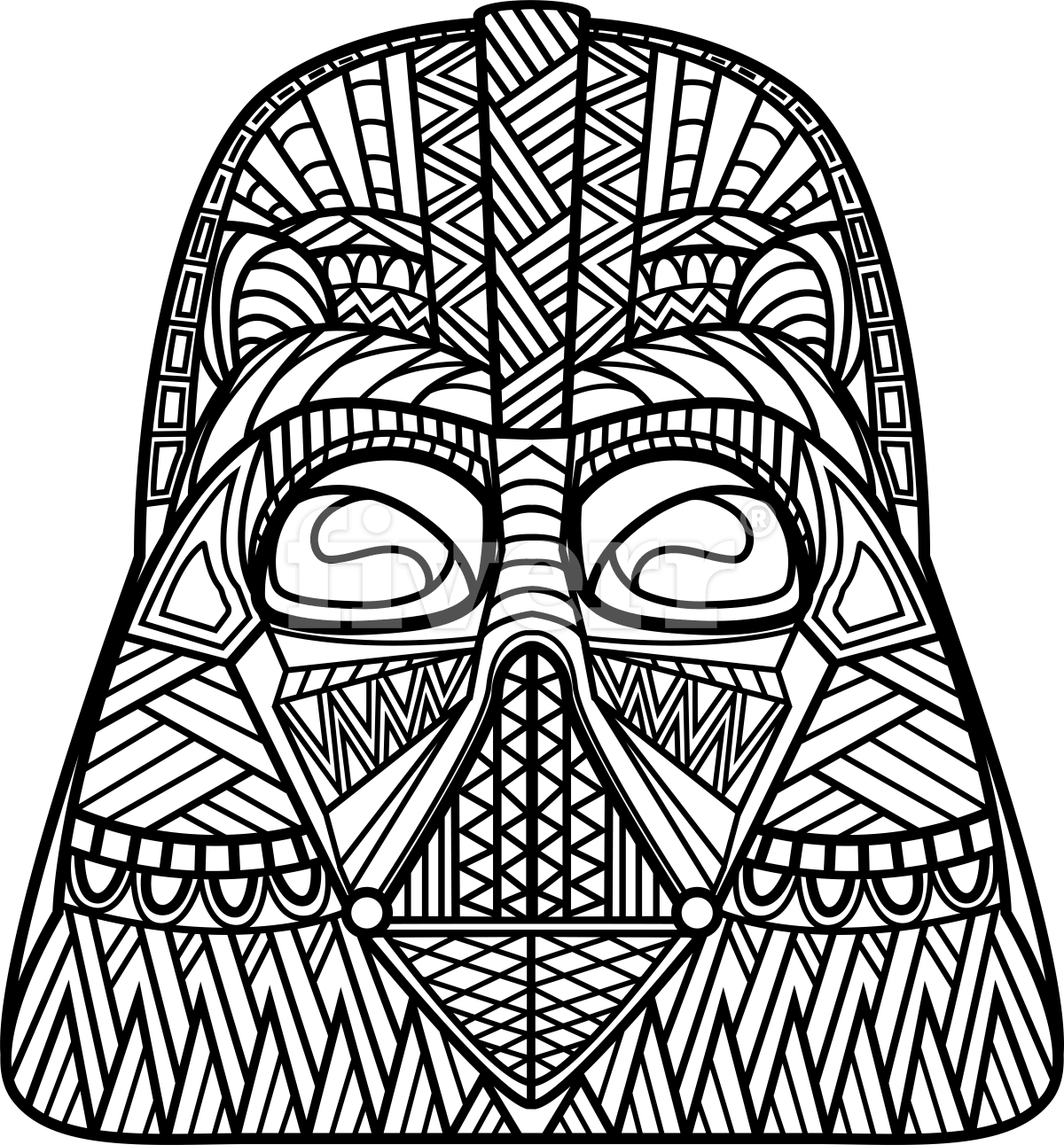 Create Zentangle,doodle Art , Line Art Or Tribal Pattern - Drawing ...