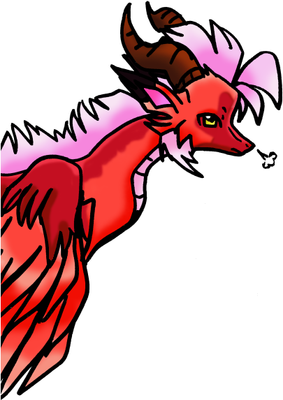 [fire Fox, Request] - Cartoon (419x615), Png Download