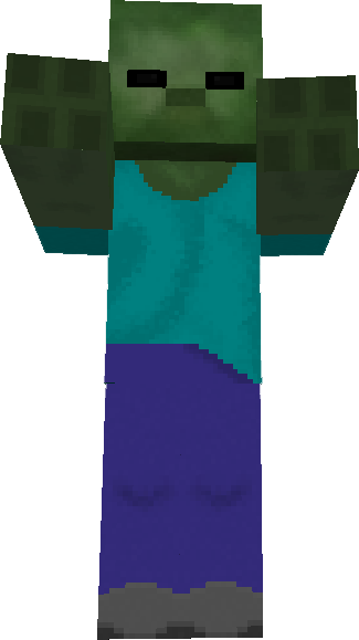 The Titans Mod 16 - Giant Zombie Minecraft Png (325x579), Png Download
