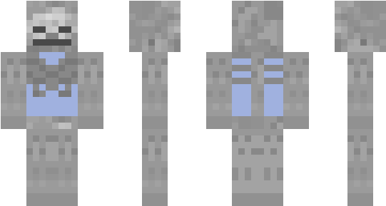 Minecraft Skin Skeleton - Skins De Teletubbies Minecraft (600x348), Png ...
