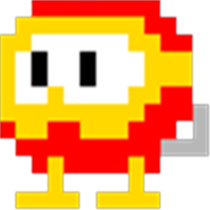 Pooka - Dig Dug Characters Pixel (420x420), Png Download