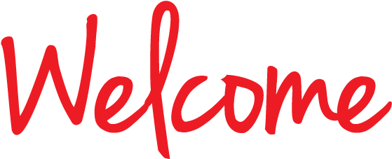 Download Welcome Red | Transparent PNG Download | SeekPNG