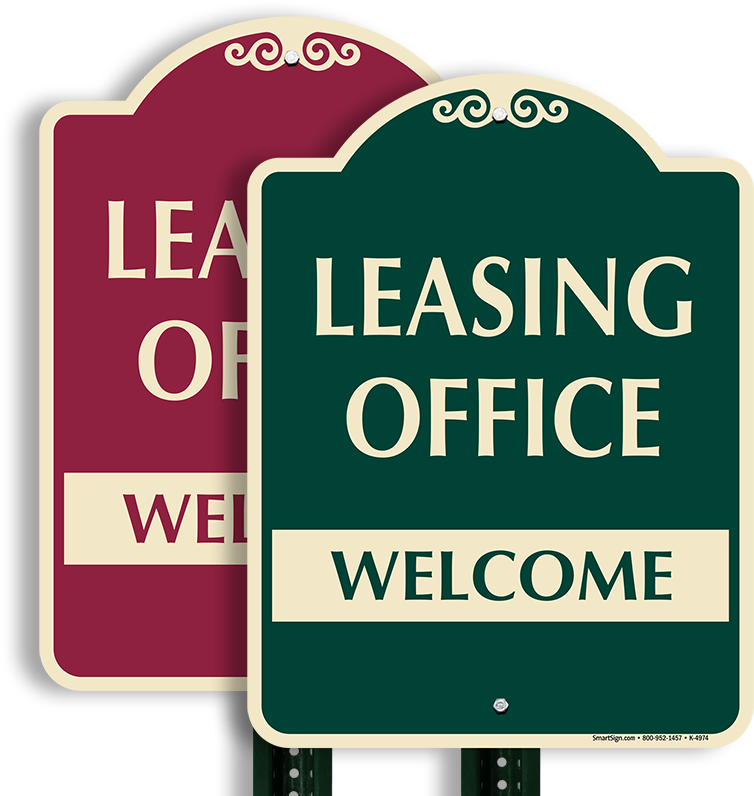 Download Leasing Office Welcome Sign - Warning Neighborhood Watch Our ...