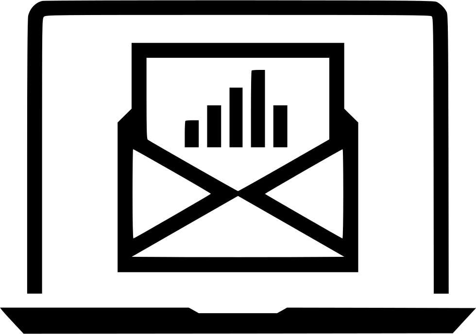 Email Mail Pc Comments - Email Pc Icon (980x688), Png Download