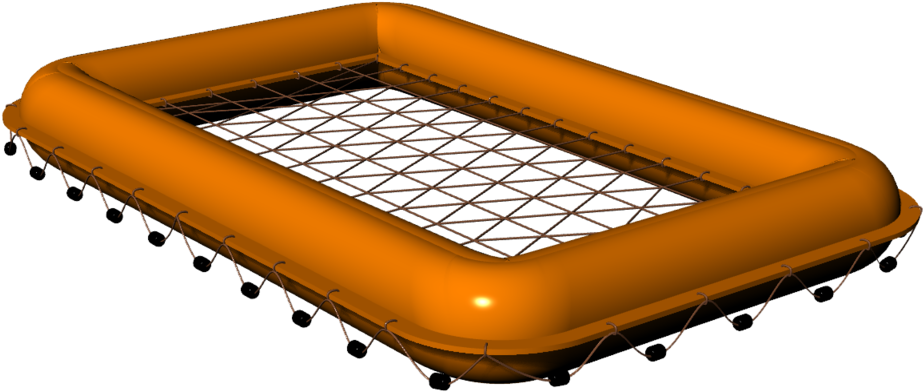 Liferaft 1 - Raft (1000x472), Png Download