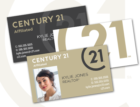 C21 New Logo Business Card (558x424), Png Download