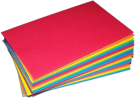 Color Paper Png Graphic Library - Colored Paper Png (500x375), Png Download