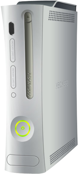 Xbox 360 Console - Xbox 360 Console Png (360x600), Png Download