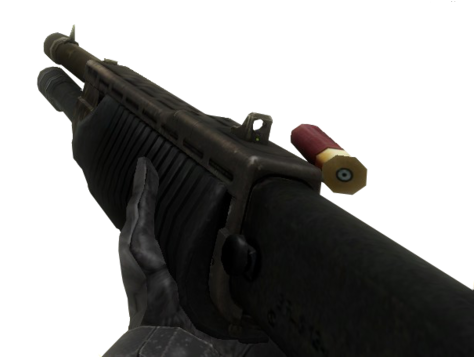 Shotgun Shell Ejection Hl2 - Дробовик Халф Лайф 2 (500x356), Png Download