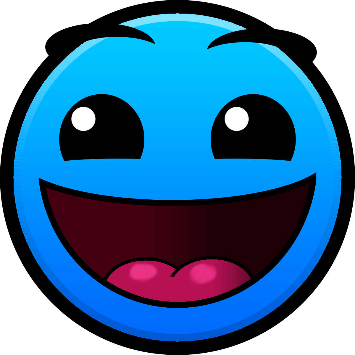 File - Easy-logo - Geometry Dash Easy Difficulty (1200x1200), Png Download