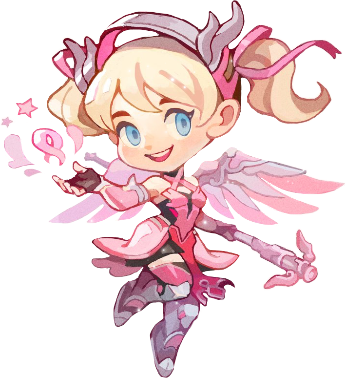 Download Mercy Overwatchmercy Overwatch Cutemercy Cute Pinkmercy ...
