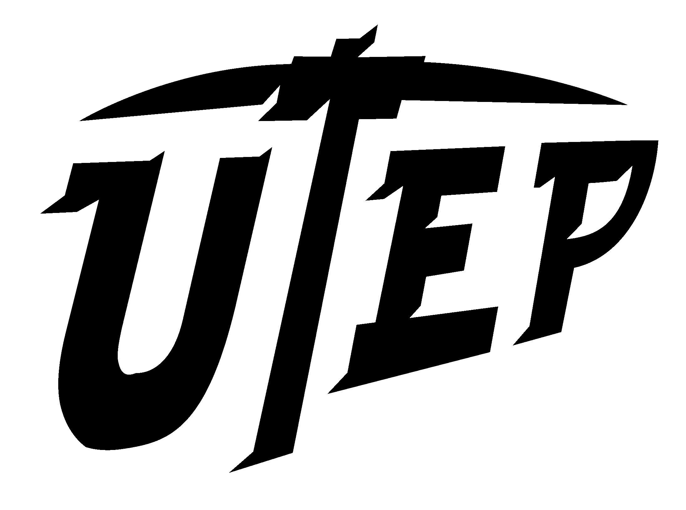 Utep Miners Logo Black And White - Utep Athletics Logo Png (2400x2400 ...