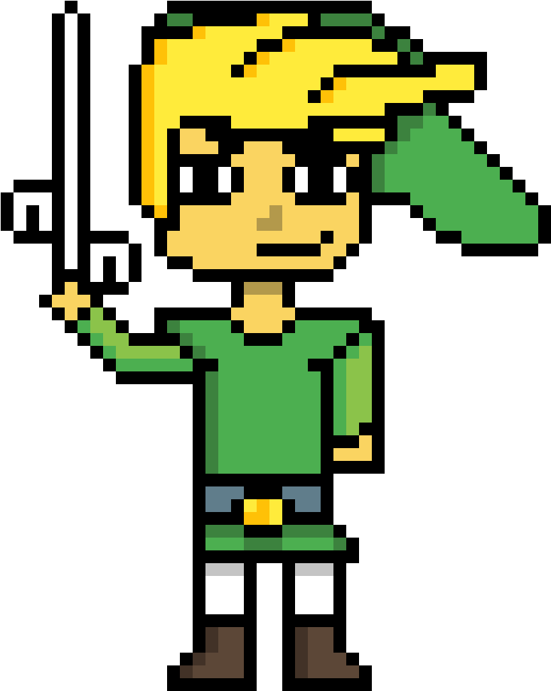 Toon Link - Cartoon (1152x1152), Png Download