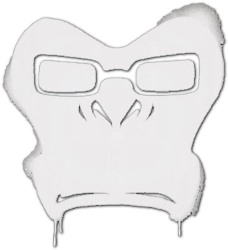 Image Spray Png Overwatch - Winston Overwatch (391x397), Png Download