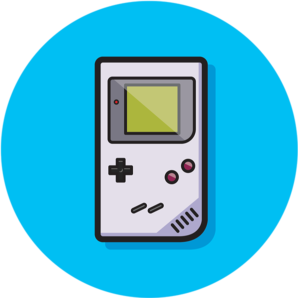 Vector Gameboy Vector Nintendo - Game Boy Png Icon (600x626), Png Download