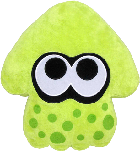 Download Little Buddy - Splatoon - Plush Pillow - Green - Splatoon ...