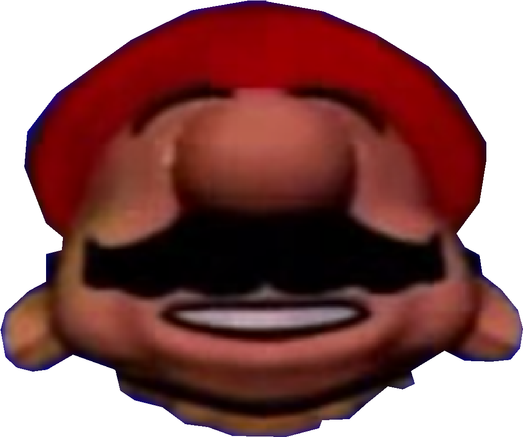 Download Mario Head Win Pose - Mario Head Png | Transparent PNG ...