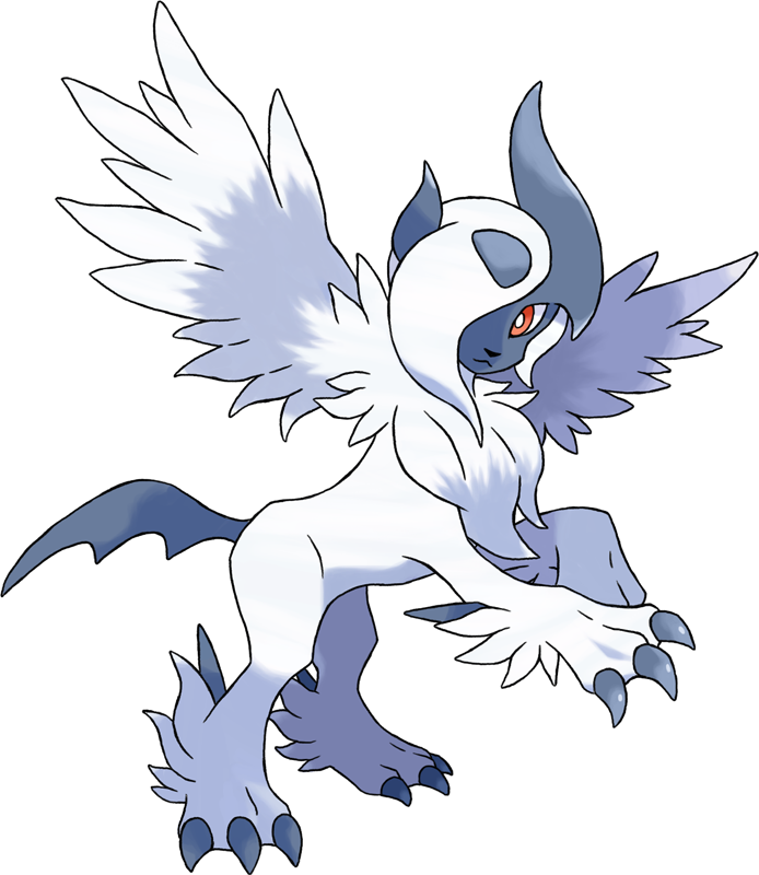 Mega Absol Pokédex - Mega Absol (694x800), Png Download
