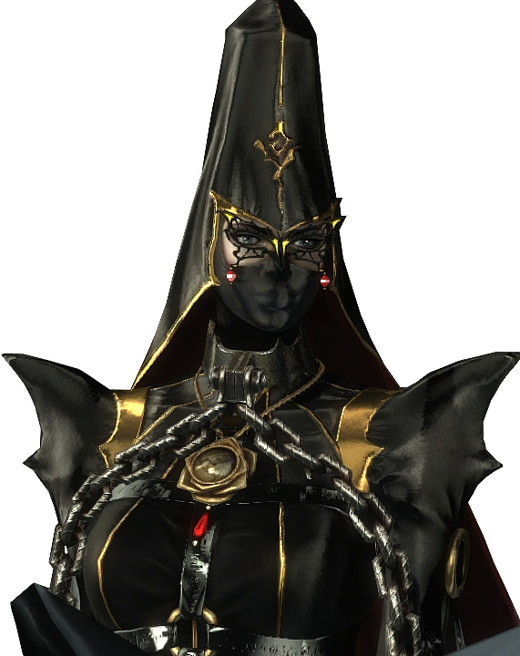 Rosa Closeup - Bayonetta 2 Mom (571x720), Png Download