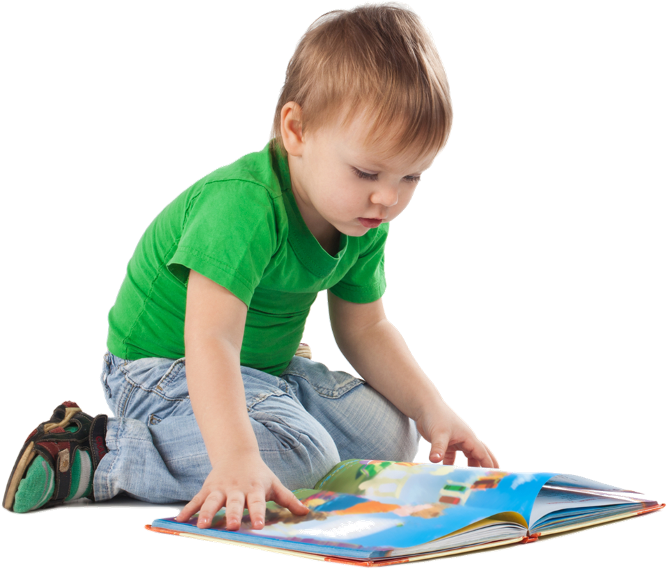 Kindergarten Educational Download Png Image - Young Children Reading ...