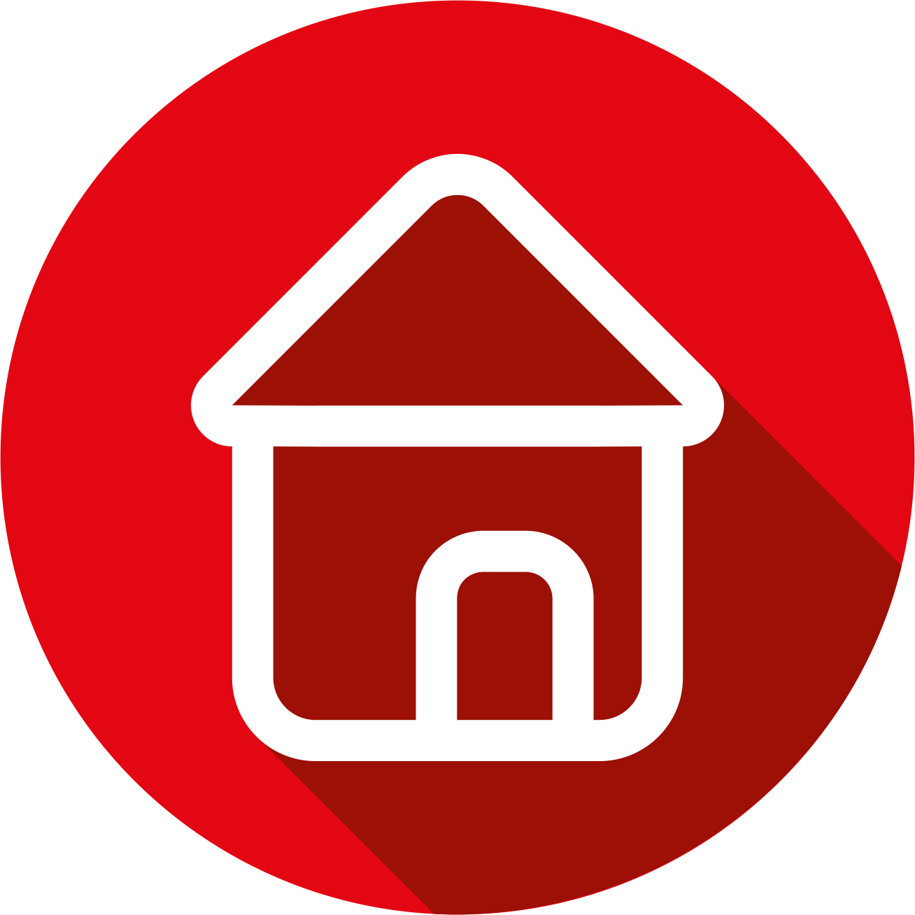 Hogar - Circle (1308x1308), Png Download