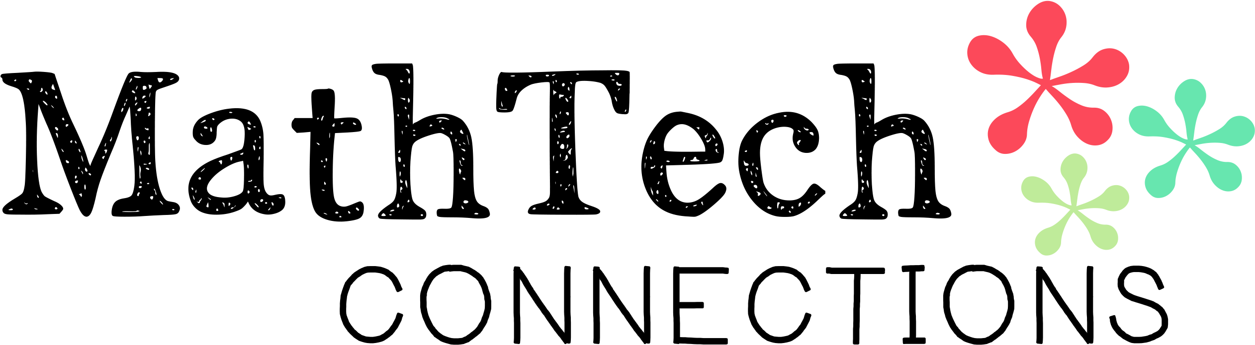 Math Tech Connections - Math Technology (2653x753), Png Download
