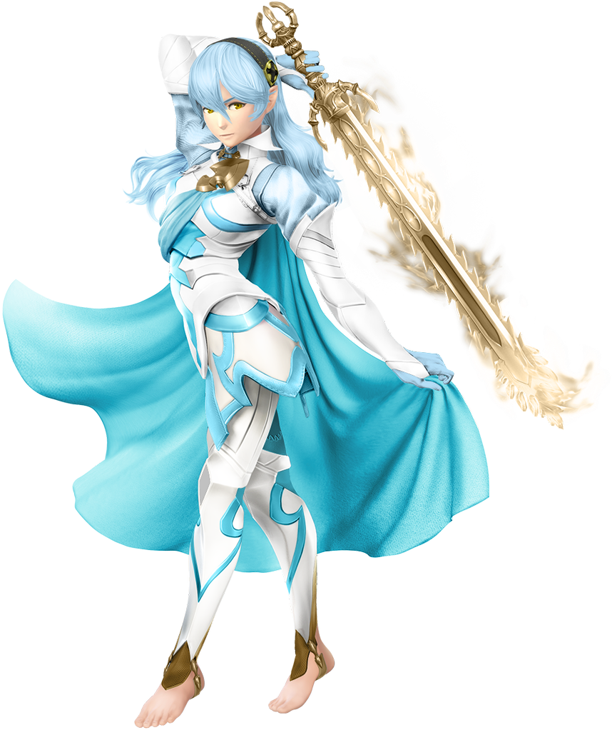 Corrin (super Smash Bros - Smash 4 Robin Mods (1024x1024), Png Download