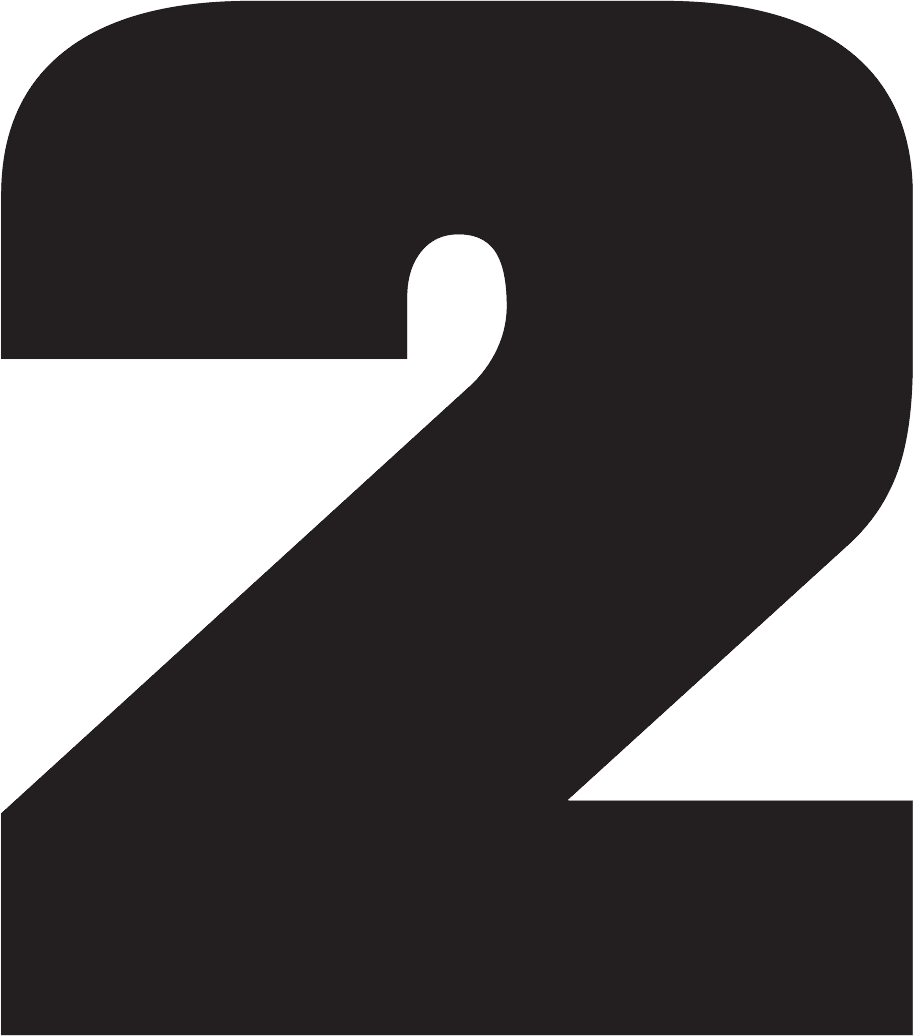 Number 2 Png - Number 2 No Background (913x1036), Png Download