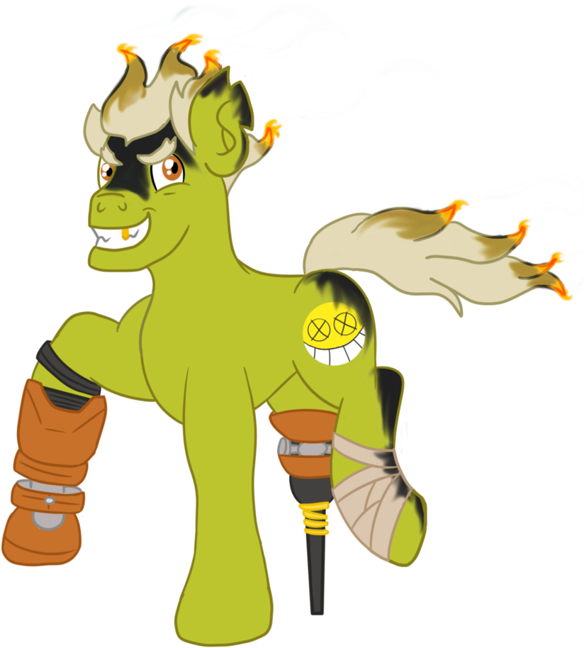 Junkrat Transparent Pinkie Pie - Overwatch Mlp Junkrat (859x930), Png ...