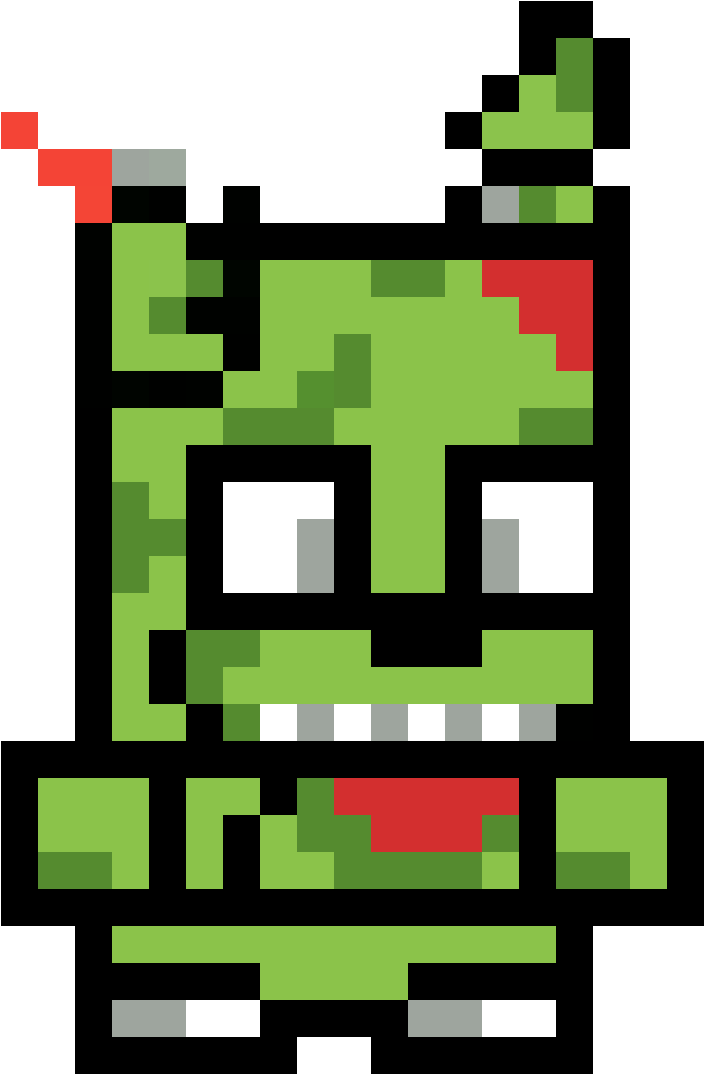 Spring Trap Pixel Art - Bonnie Fnaf 8 Bit (1184x1184), Png Download