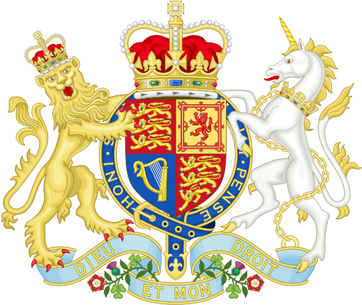 552px-royal Coat Of Arms Of The United Kingdom - Court Coat Of Arms ...