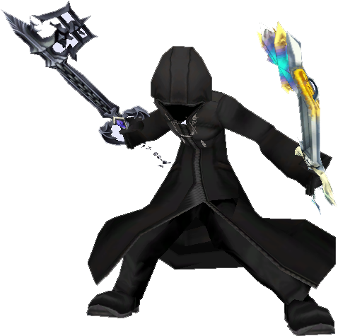 Download Minecraft Forums - Hooded Dual Wield Roxas | Transparent PNG ...