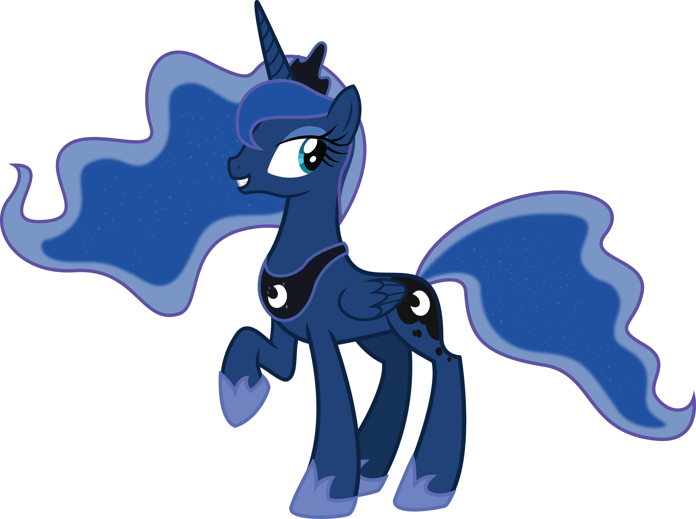 Princess Luna By Looseknot On Deviantart Svg Transparent - Happy ...
