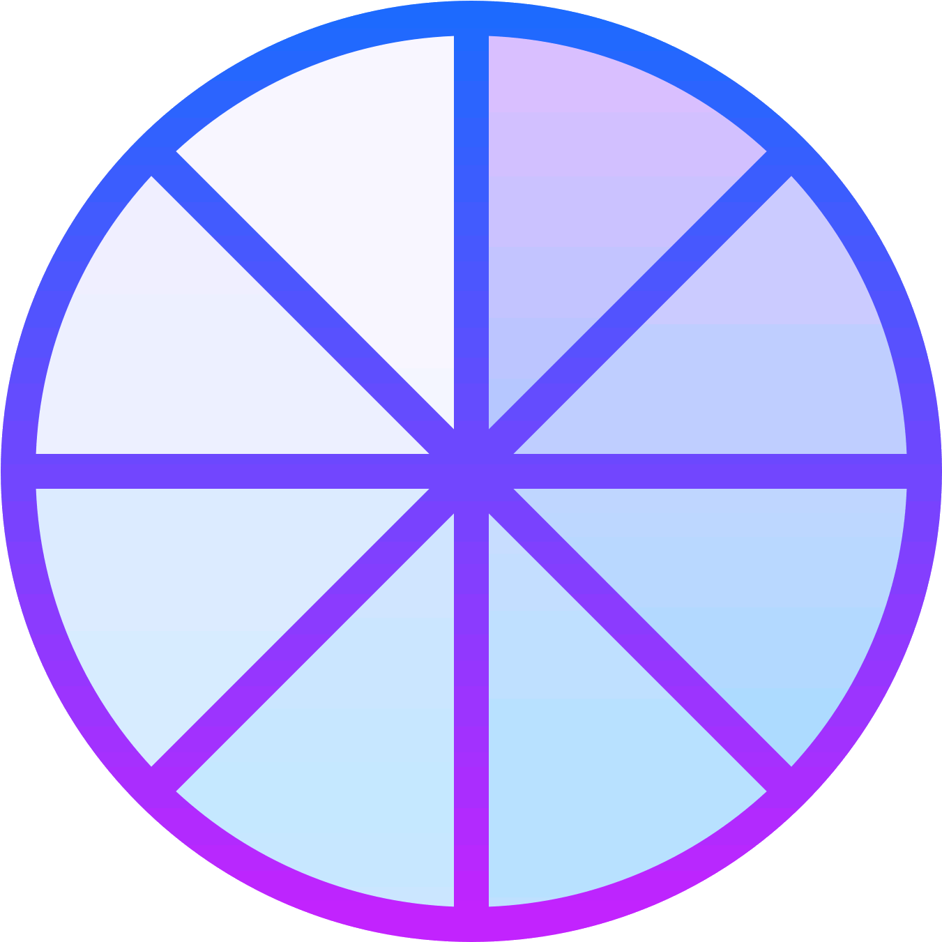Color Wheel Icon - Book Of Shadows Symbole (1600x1600), Png Download