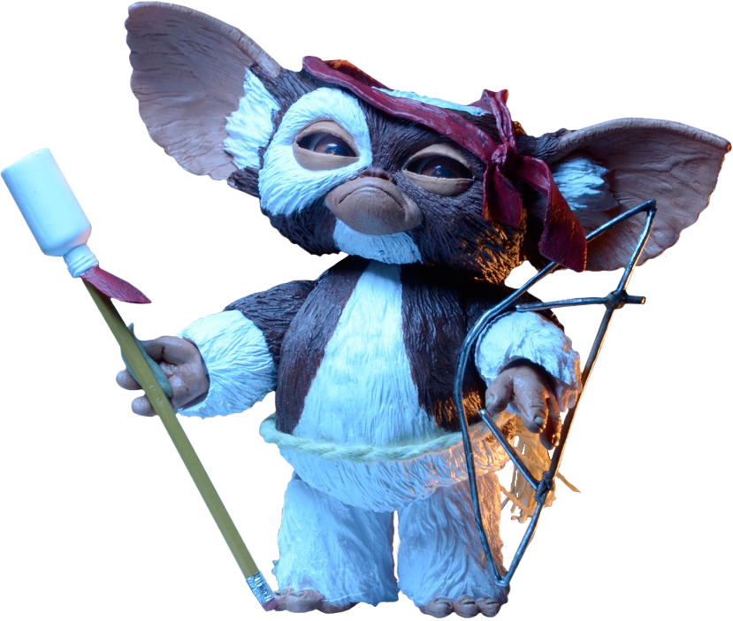 Download Gizmo Ultimate 7” Scale Action Figure - Gremlins | Transparent ...