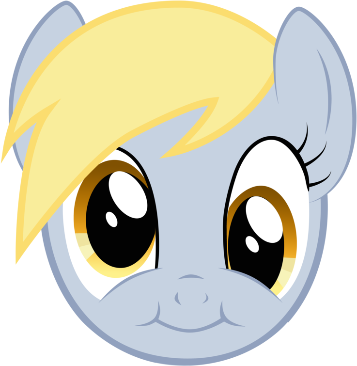 Derpy Face Png - Derpy Hooves Face Png (900x764), Png Download