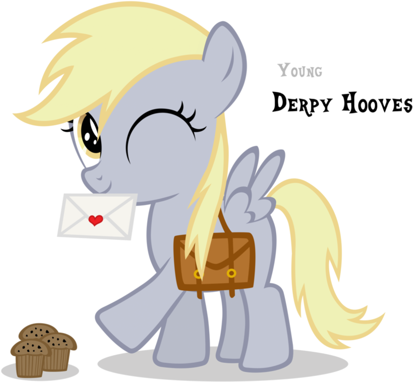 Fanmade Young Derpy Hooves - My Little Pony Derpy Hooves Baby (892x896 ...