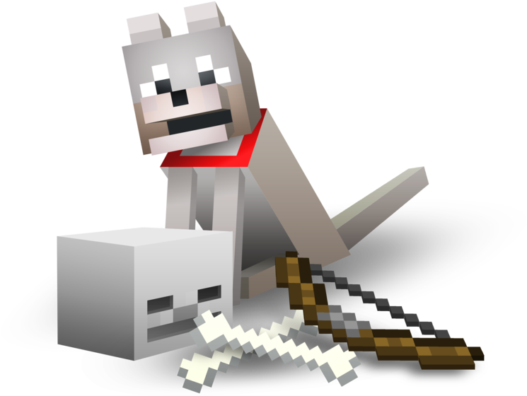 Minecraft Transparent Wolves - Minecraft Wolf Transparent (894x894 ...