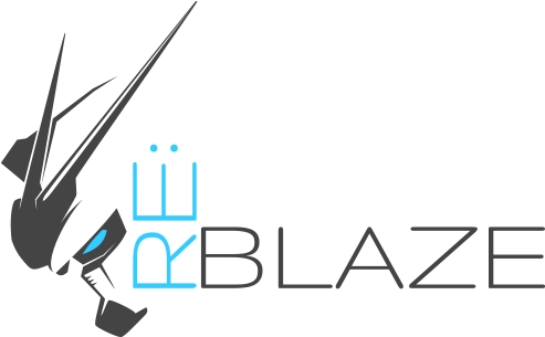 Re - Blaze - Graphic Design (500x310), Png Download