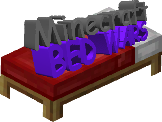 This Minecraft Bed Wars Logo - Minecraft Bed Transparent (563x425), Png ...