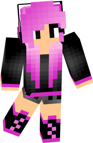 Pink Diamond Cool Minecraft, Minecraft Girl Skins, - Skin Minecraft ...