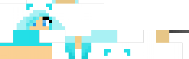 Download Minecraft Girl Skins Layout - Cute Girl Minecraft Skin Layout ...